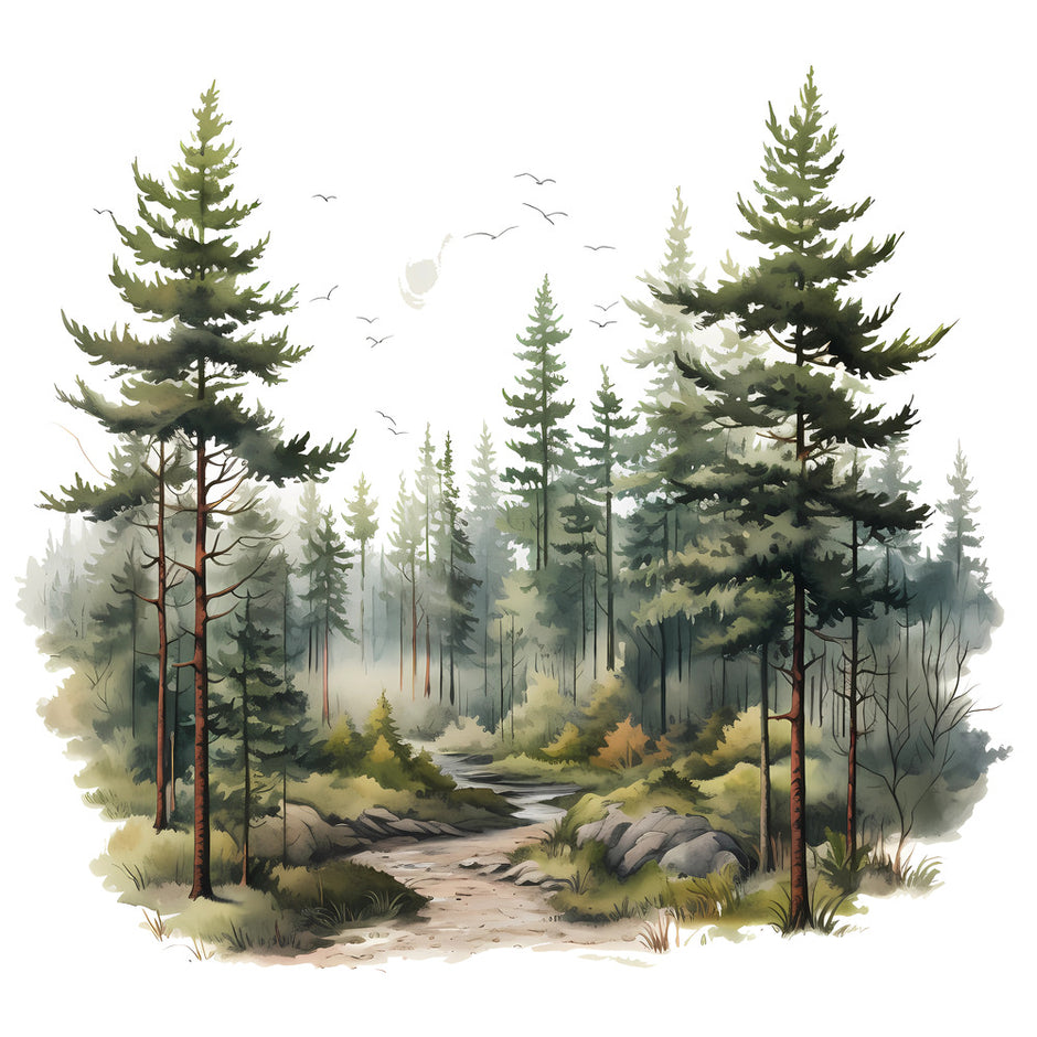 Woodland Fabric Panels – QuiltingFabricPanels.com
