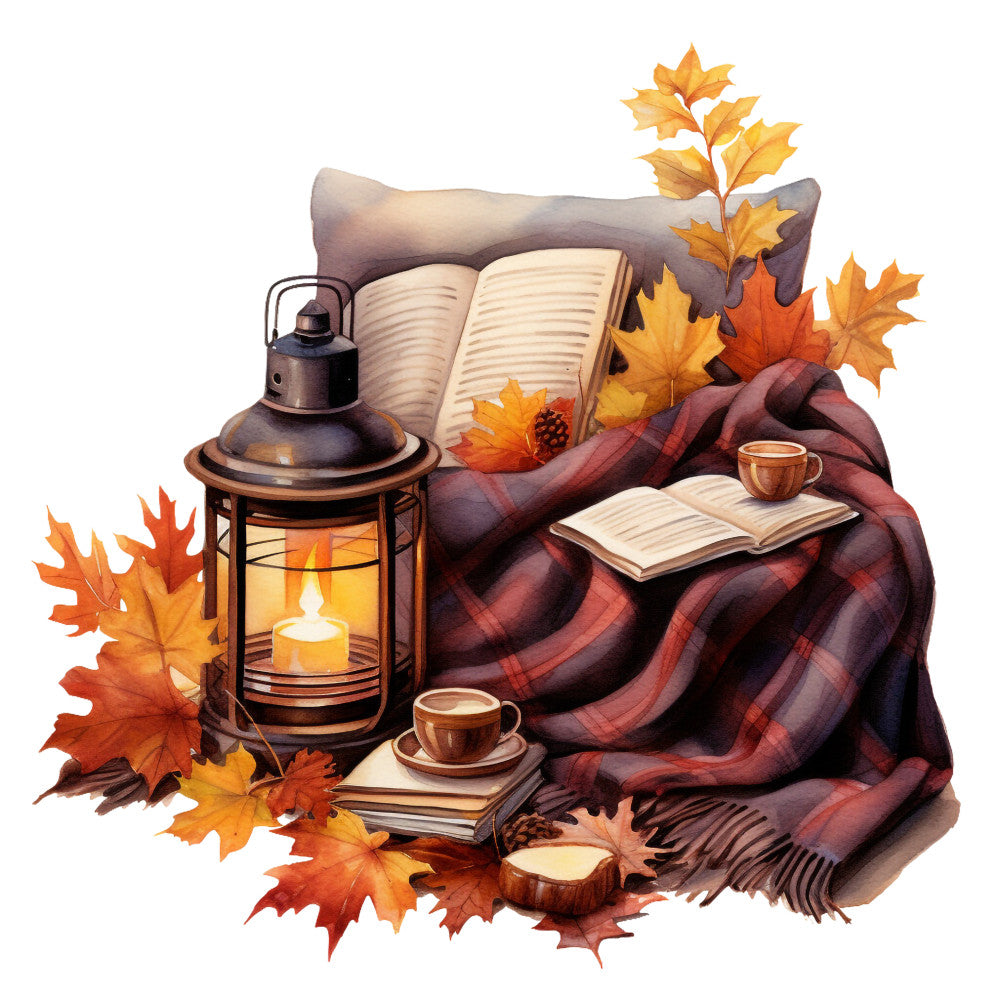 Cozy Autumn Fabric Panel 13 – QuiltingFabricPanels.com