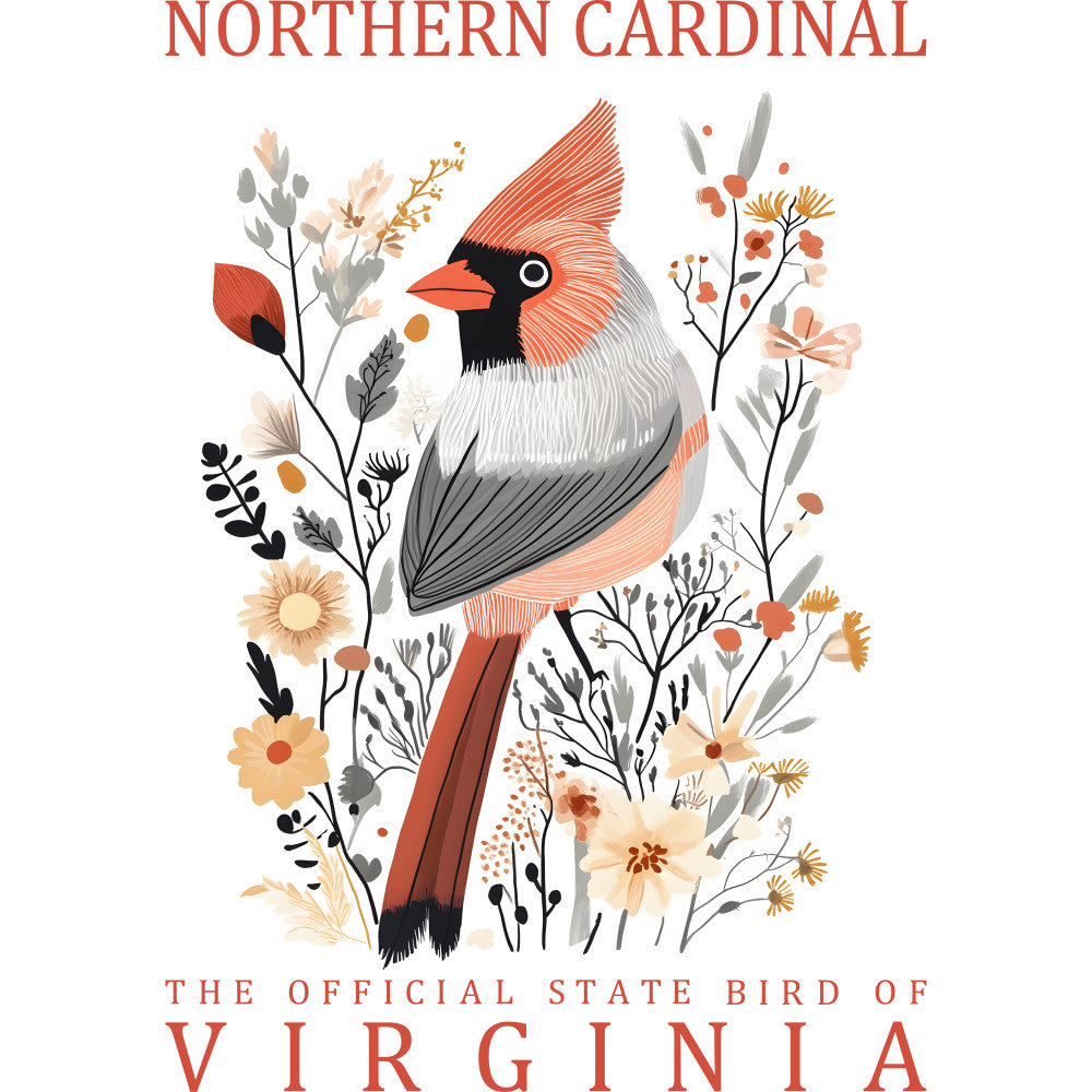 State Bird Poster Fabric Panel 5 – QuiltingFabricPanels.com
