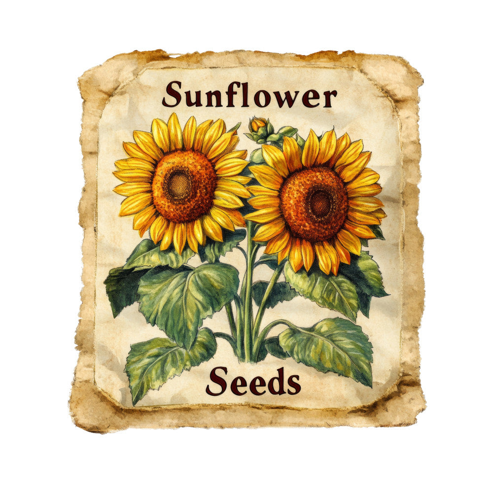 Vintage Seed Packet Fabric Panel 8 – QuiltingFabricPanels.com