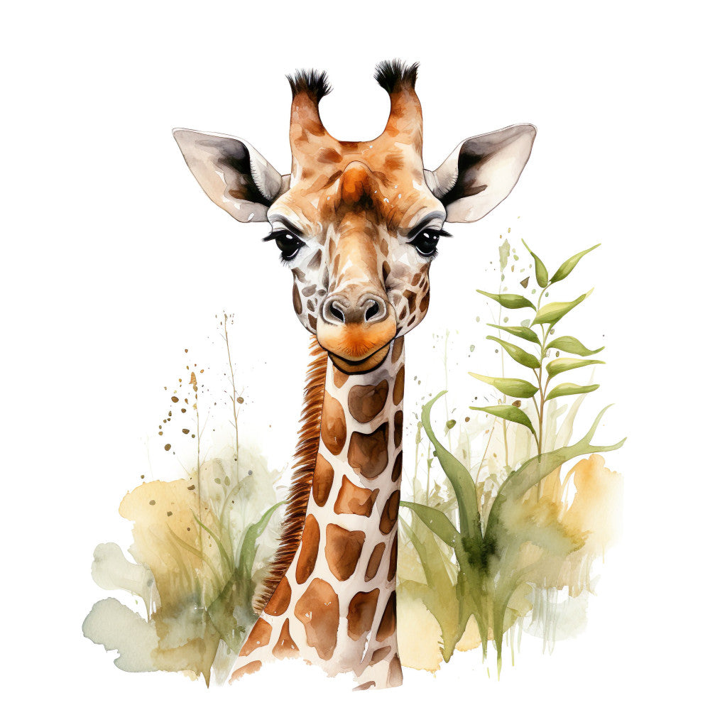 Giraffe Scenes Fabric Panel 6 – QuiltingFabricPanels.com